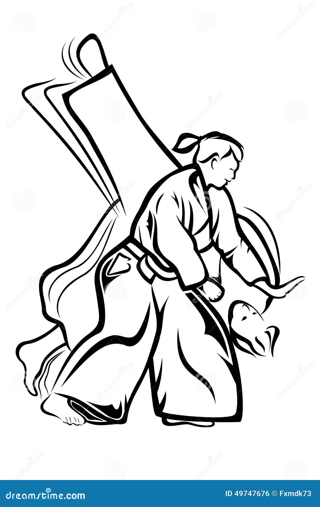 Aikido Cartoons, Illustrations & Vector Stock Images - 2003 Pictures to ...