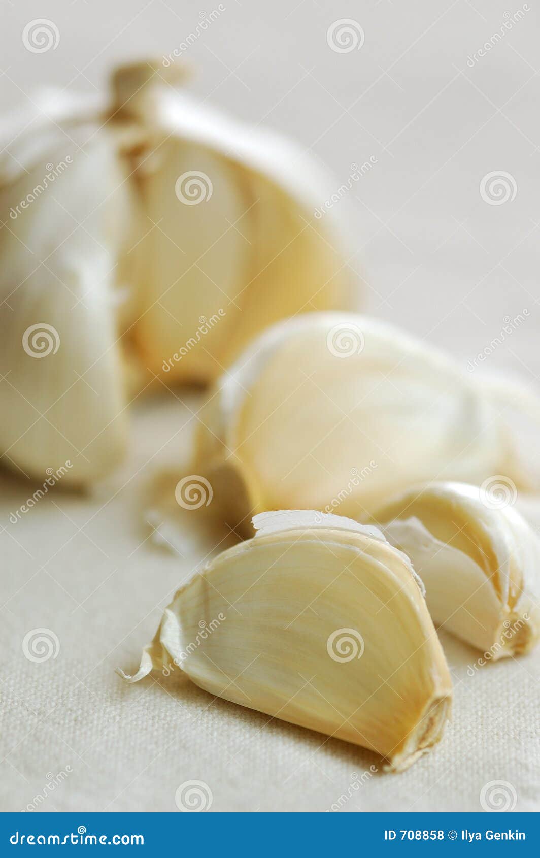 Ail photo stock. Image du repas, sain, nourriture, saveur - 708858