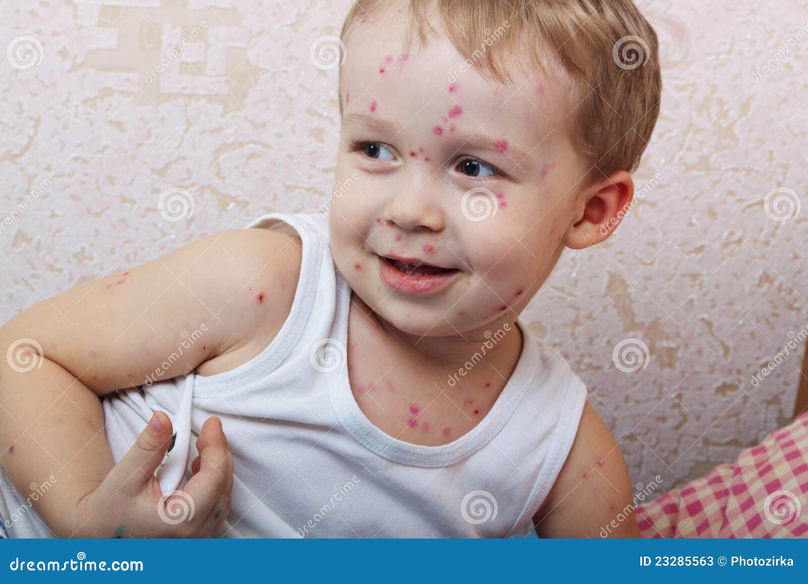 Ailing Child Stock Image | CartoonDealer.com #23285563