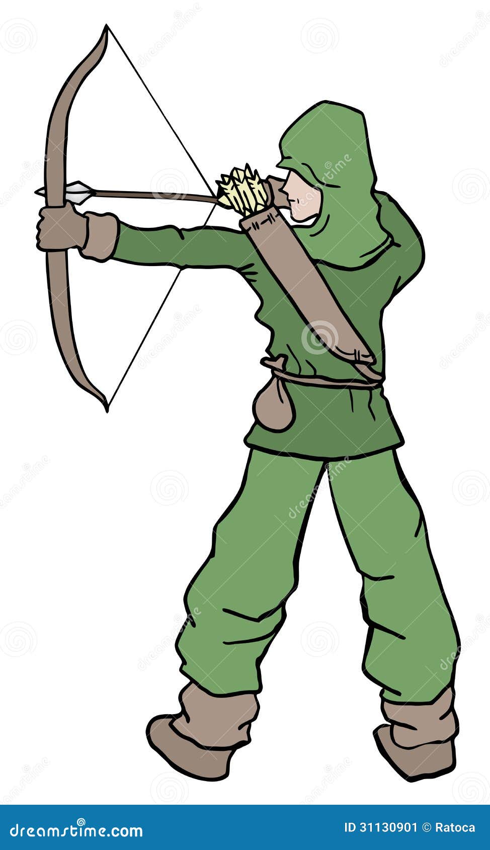 Aim draw stock vector. Illustration of aggressive, historic - 31130901