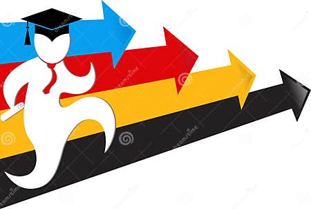 Aim education stock vector. Illustration of black, growth - 24835523