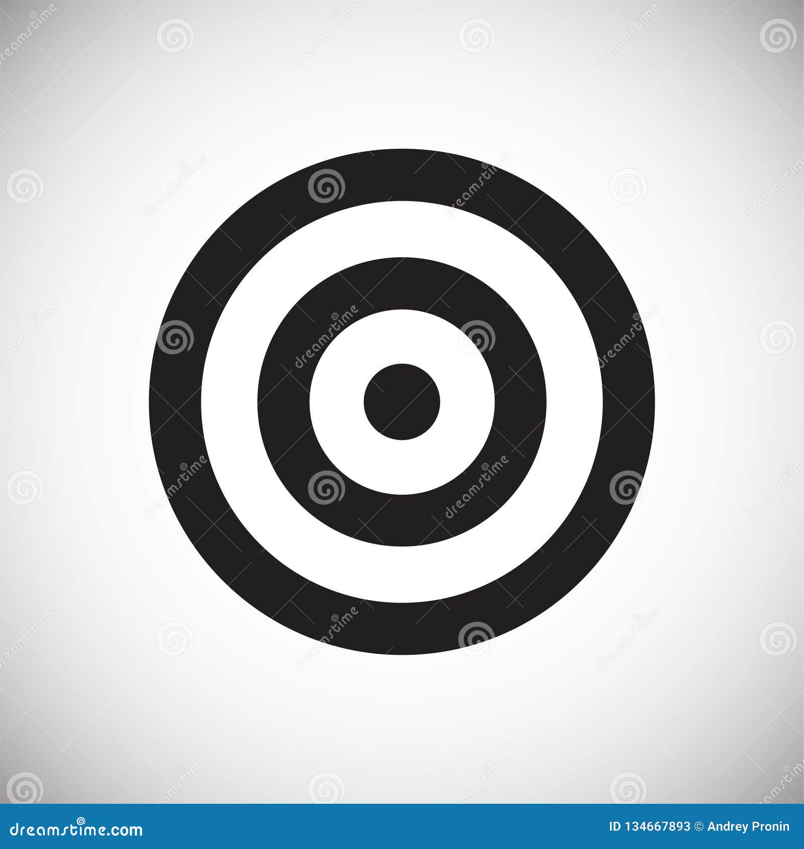 Aim Icon on White Background for Graphic and Web Design, Modern Simple ...