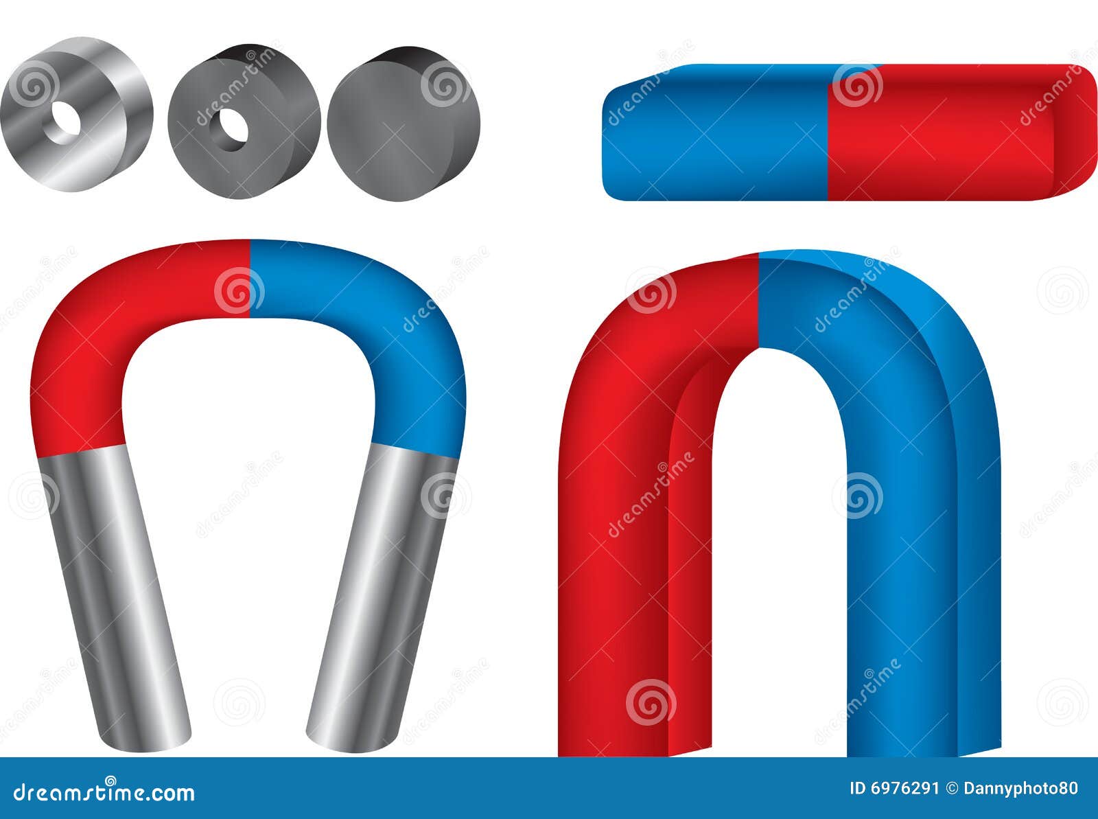 Aimants illustration stock. Illustration du horseshoe - 6976291