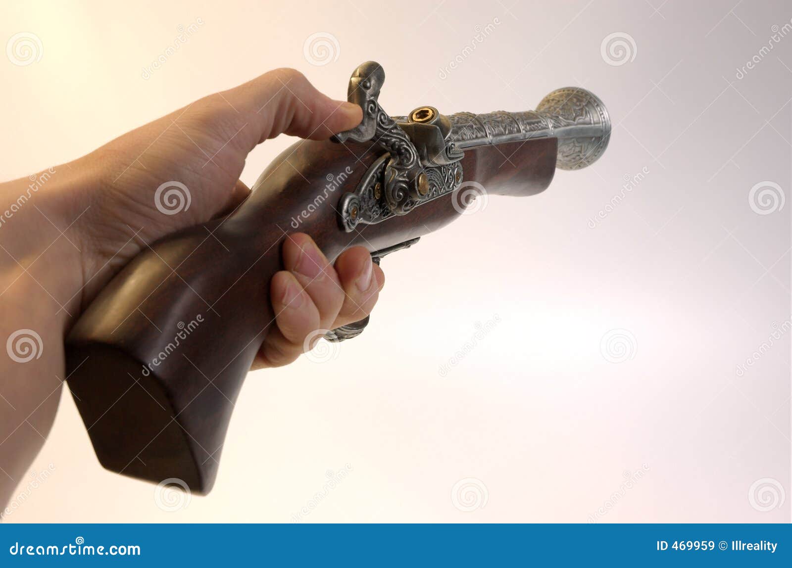 Derringer In Hand Royalty-Free Stock Photography | CartoonDealer.com ...