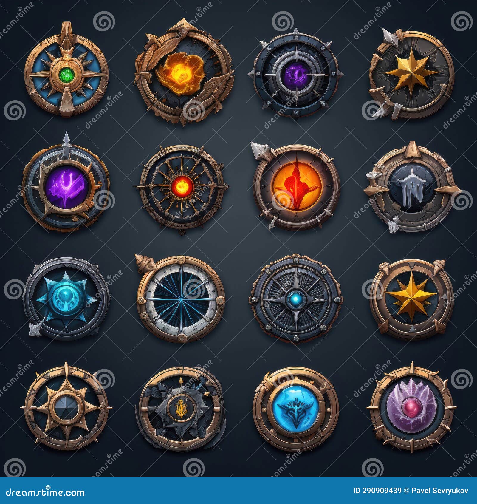 Aiming Compass Game Ai Generated Stock Image - Image of star, geography ...