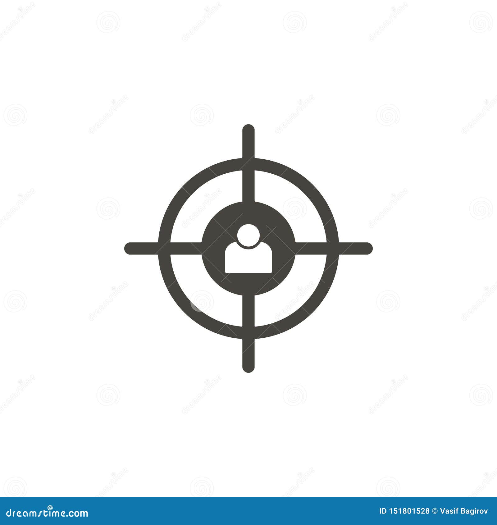 Aiming, Customer Target Yellow Neon Icon .Transparent Background ...