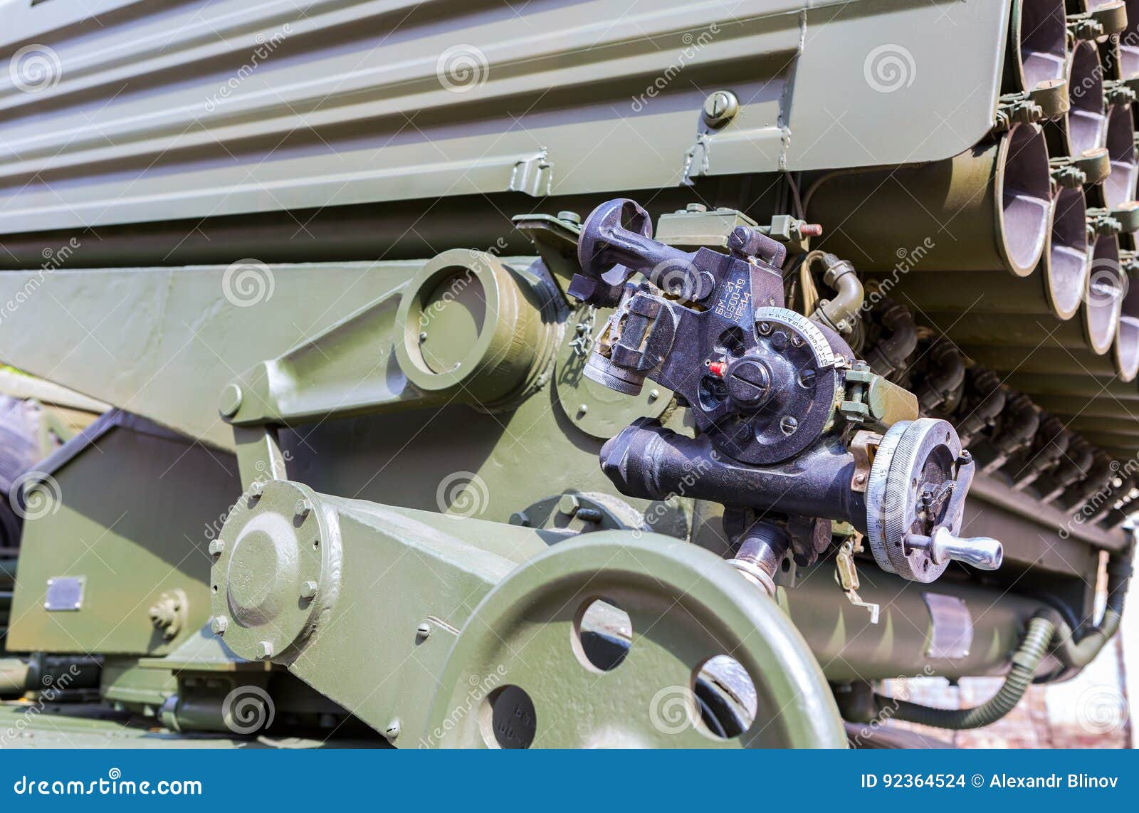 Aiming Device BM-21 Grad, Mechanical Panoramic Sight Editorial Stock ...
