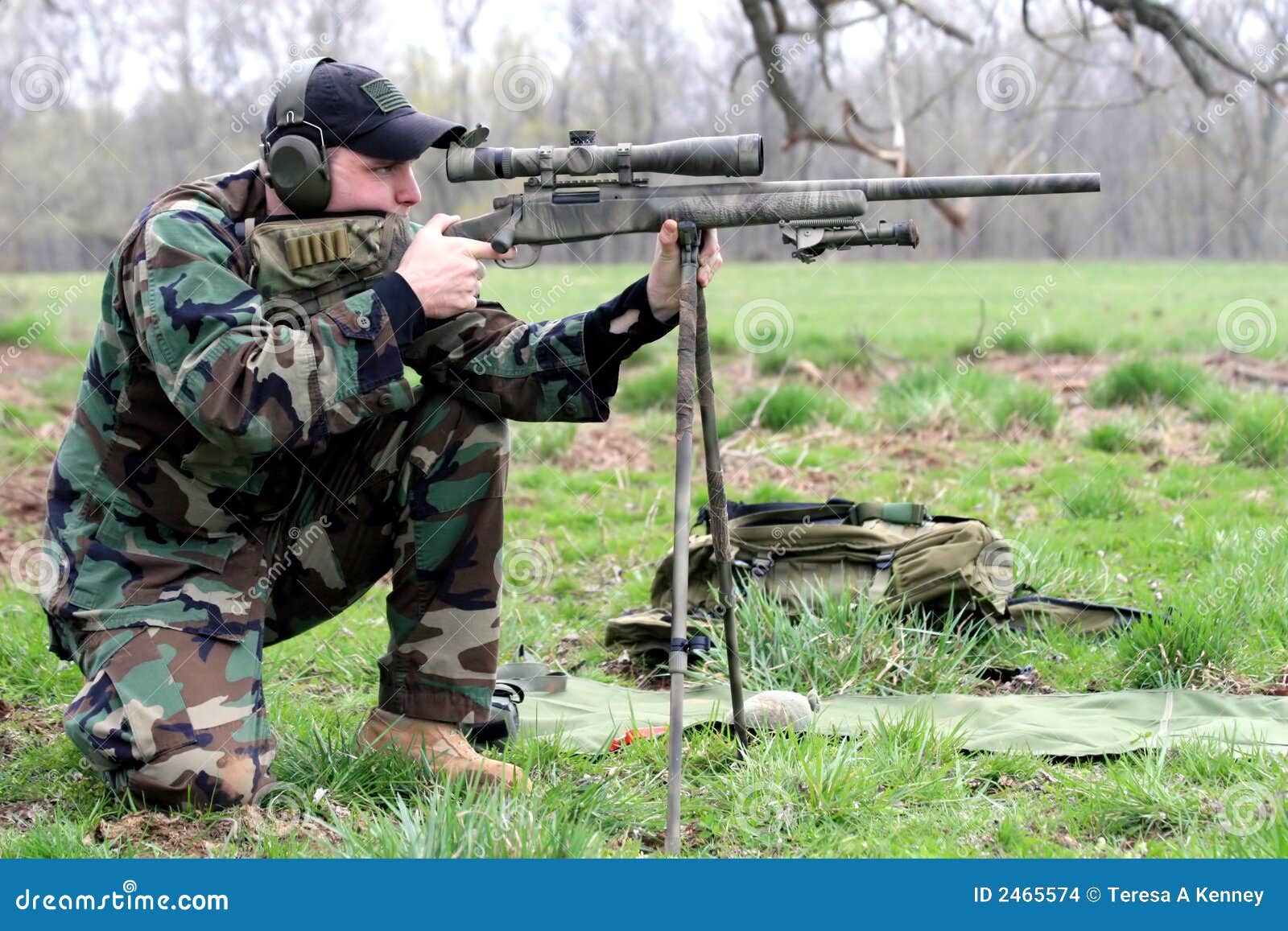 Aiming Rifle Stock Images - Image: 2465574 Aiming Rifle Stock Images - Image: 2465574