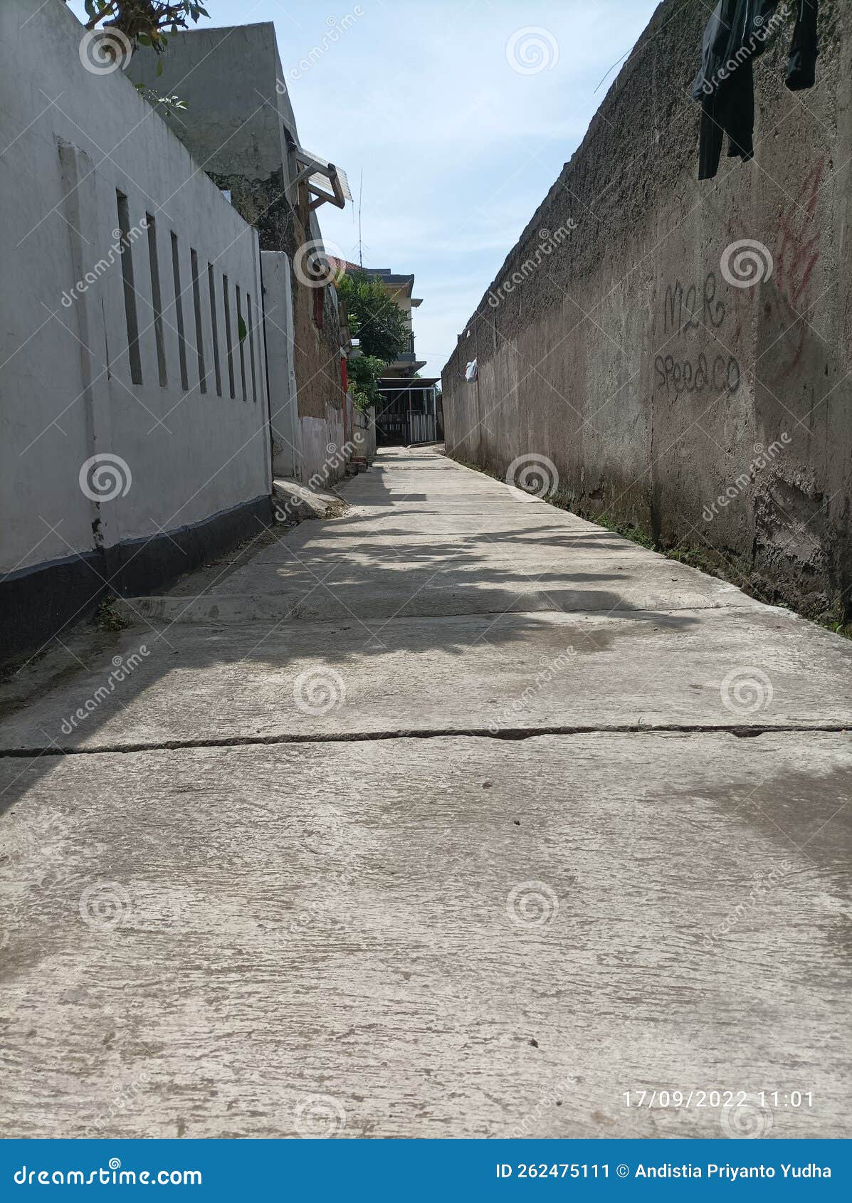 Aimless alley stock image. Image of densely, alley, aimlessly - 262475111