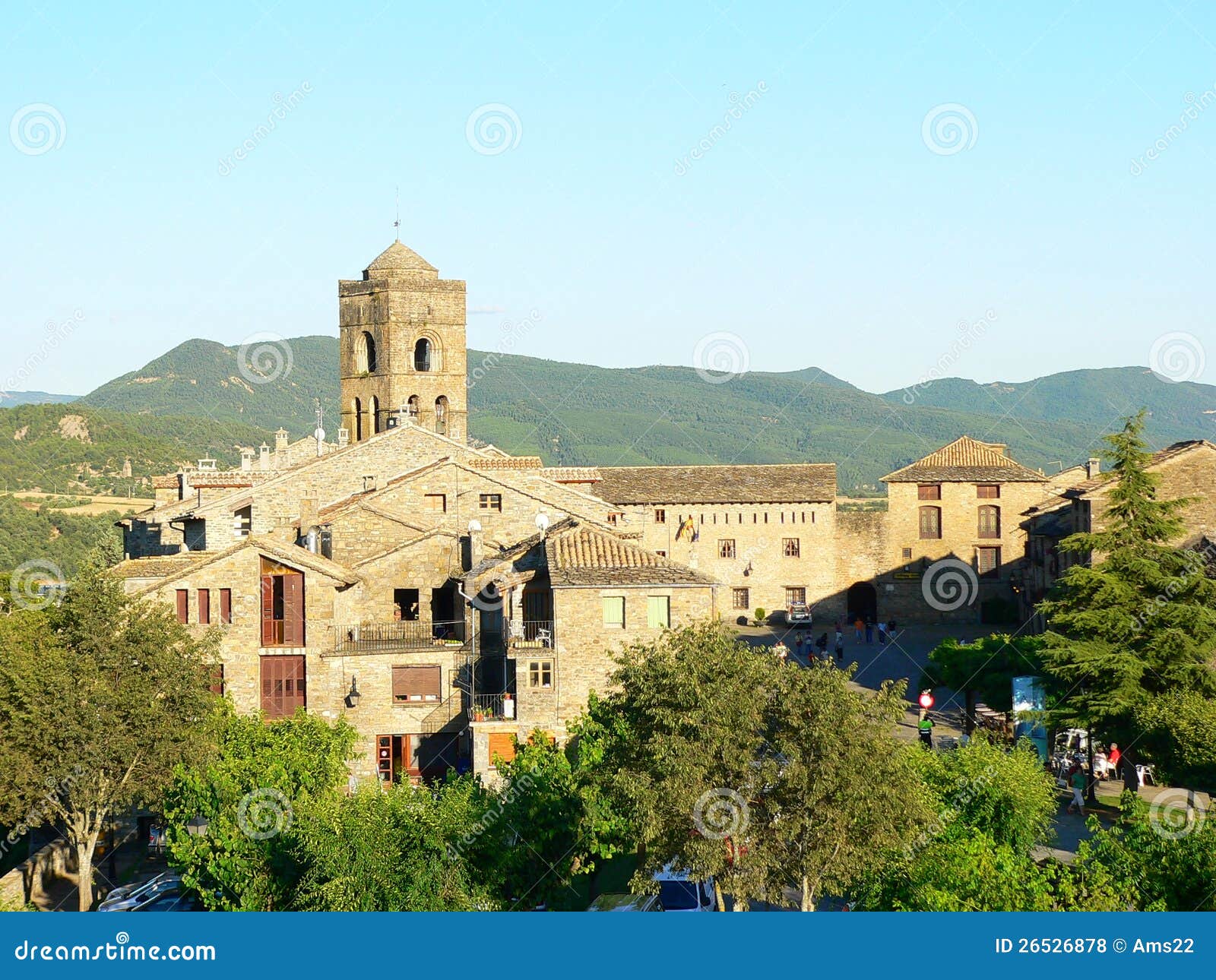 Ainsa, Huesca (Spain ) stock photo. Image of architecture - 26526878
