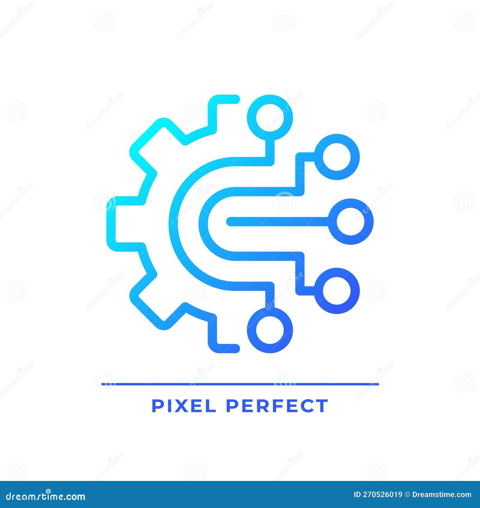 AiOps As Artificial Intelligence IT Operations Outline Icons Collection ...