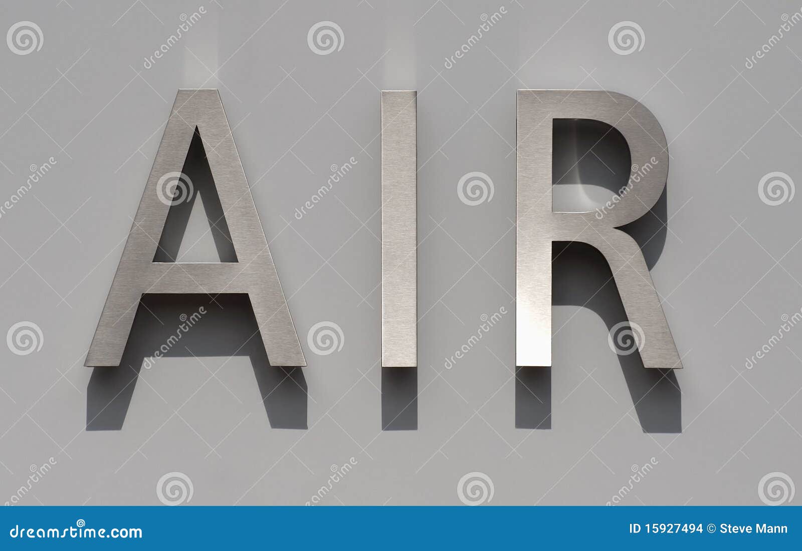 Air stock photo. Image of letters, word, element, metallic - 15927494