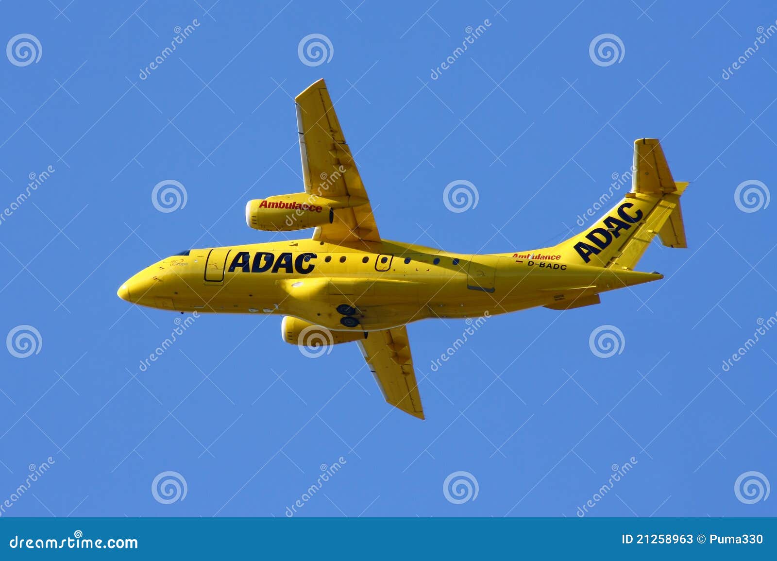 Air ambulance ADAC editorial stock photo. Image of plane - 21258963