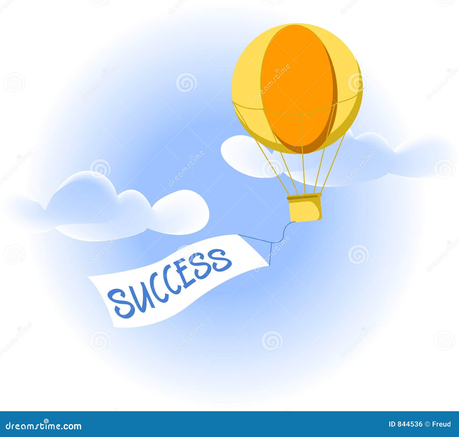 Air Balloon Business stock illustration. Illustration of celebration ...