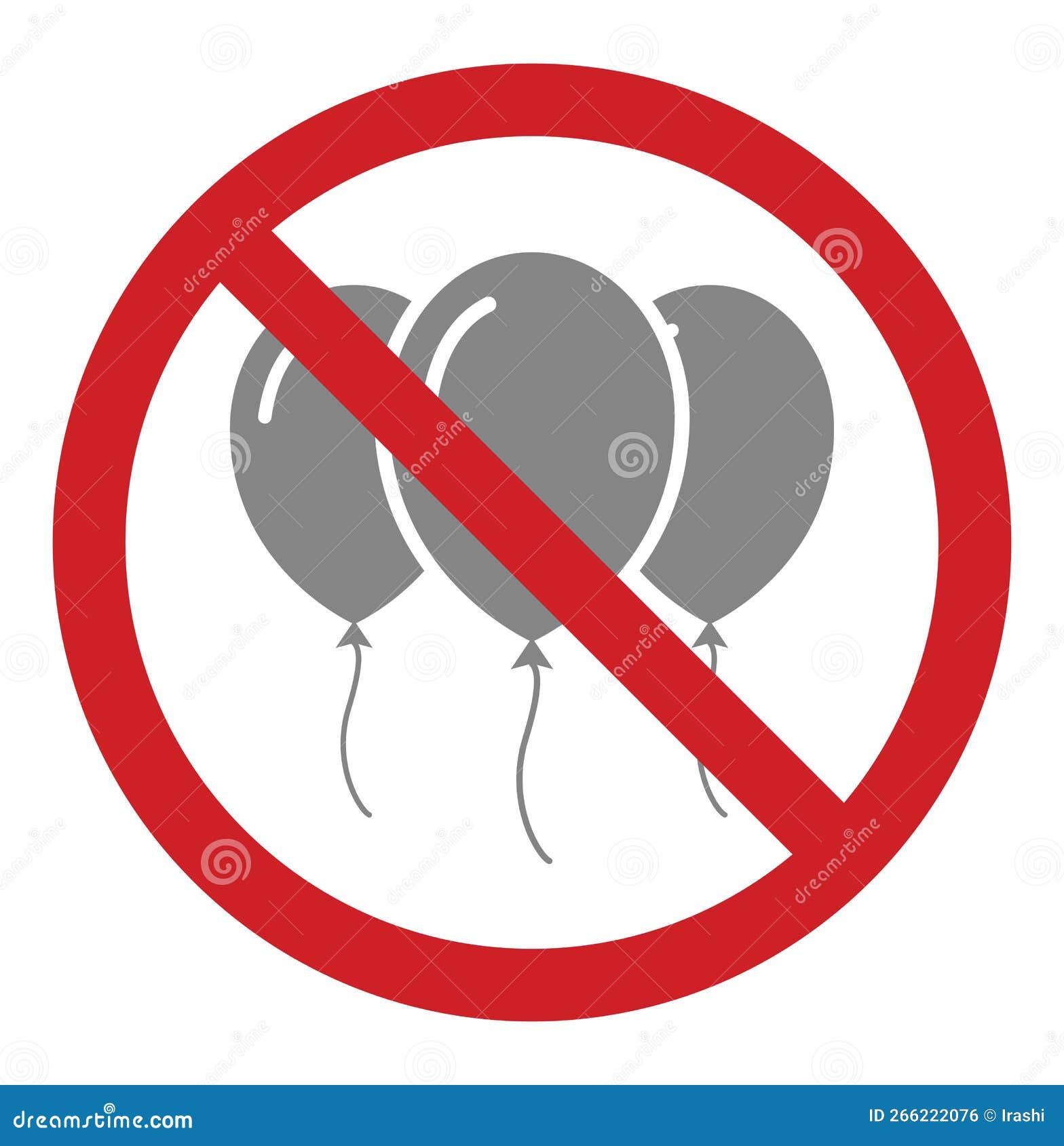 Air Balloon Group Red Stop Sign Stock Vector - Illustration of abstract ...