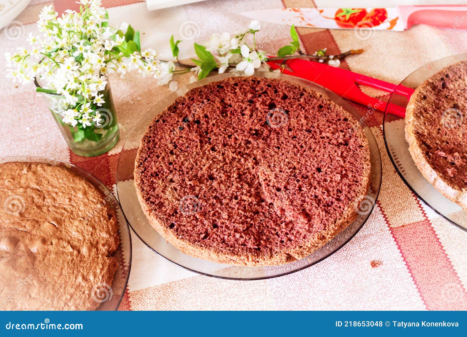 An Air Biscuit. Very Tasty Chocolate Biscuit Close-up Stock Photo ...