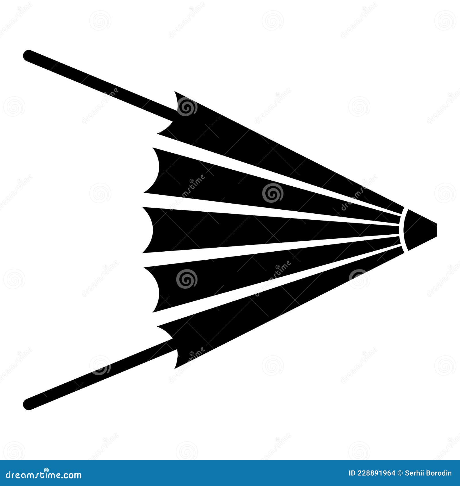 Air Blower Fire Bellow Forge Icon Black Color Vector Illustration Flat ...