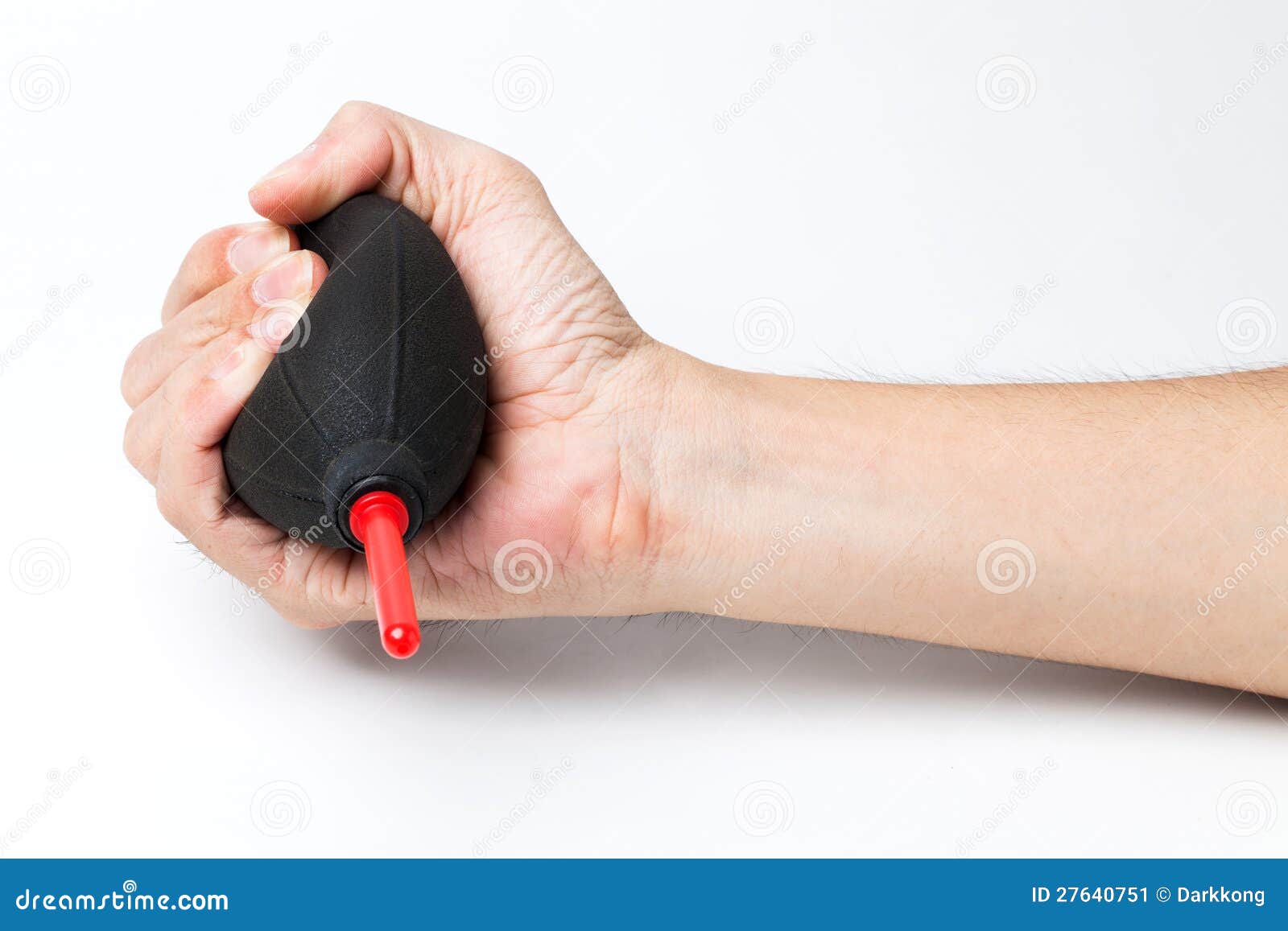 Air blowing stock image. Image of tool, hand, sensor - 27640751