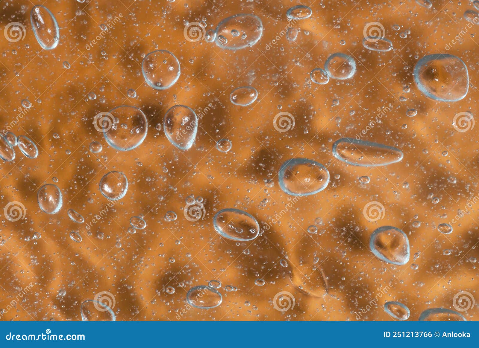Air Bubbles on Brown Background Stock Photo - Image of bubbles, ecology ...
