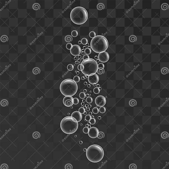 Air Bubbles Icon, Realistic Style Stock Vector - Illustration of ball ...