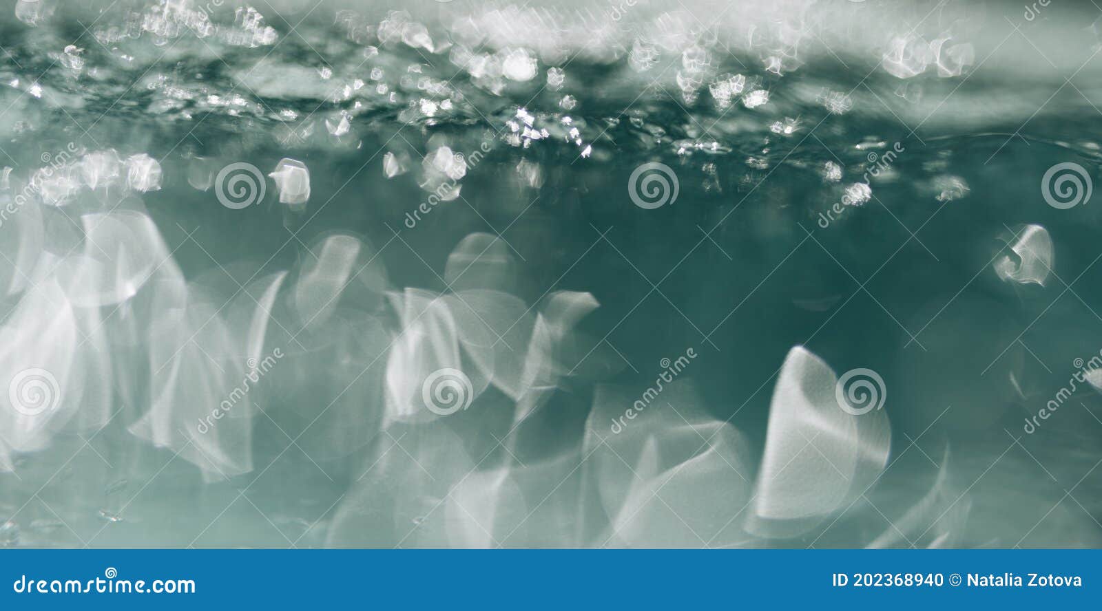Air Bubbles in Water in Swimming Pool Stock Photo - Image of clear ...