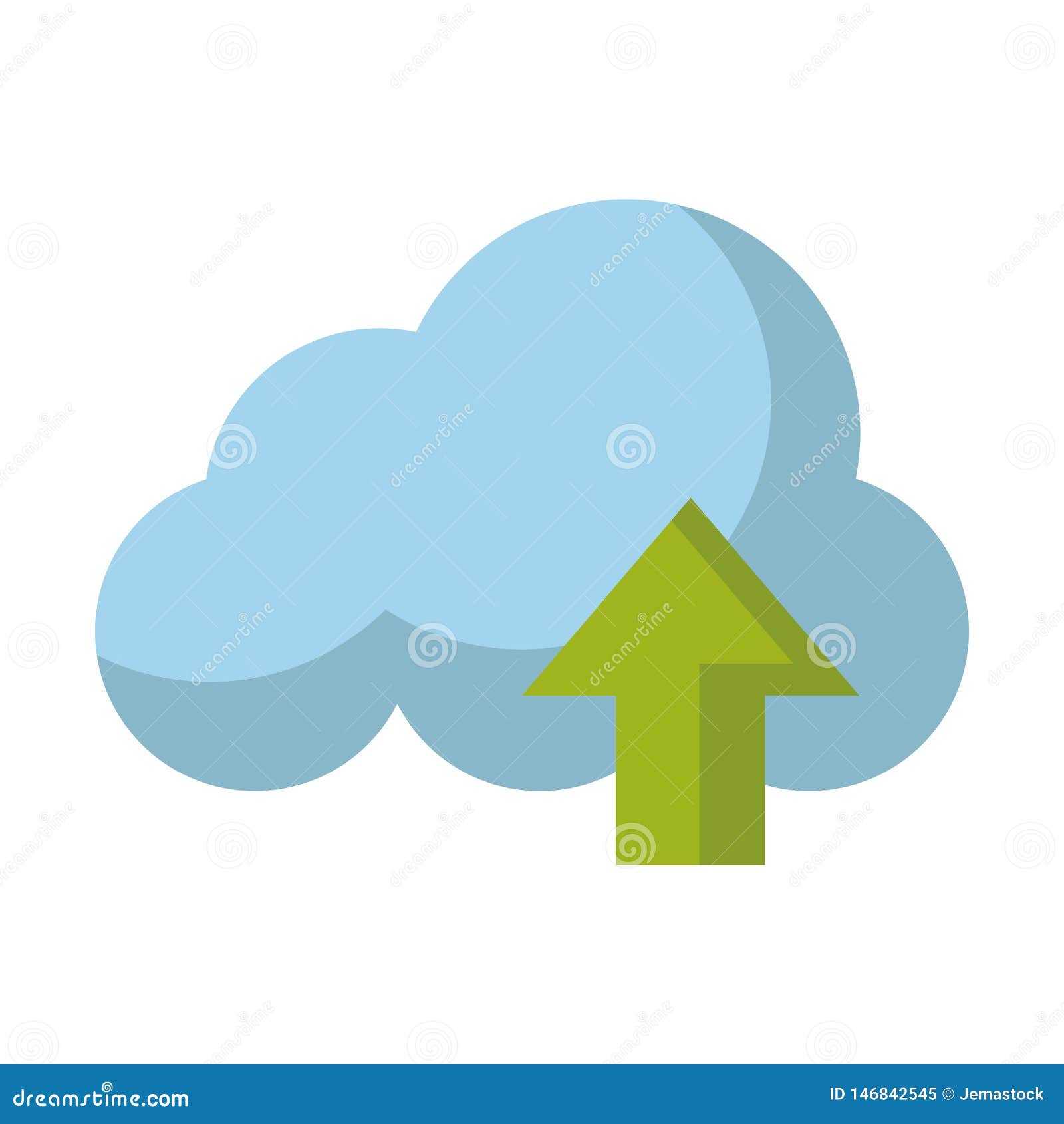 Air cloud cartoon stock vector. Illustration of graphic - 146842545