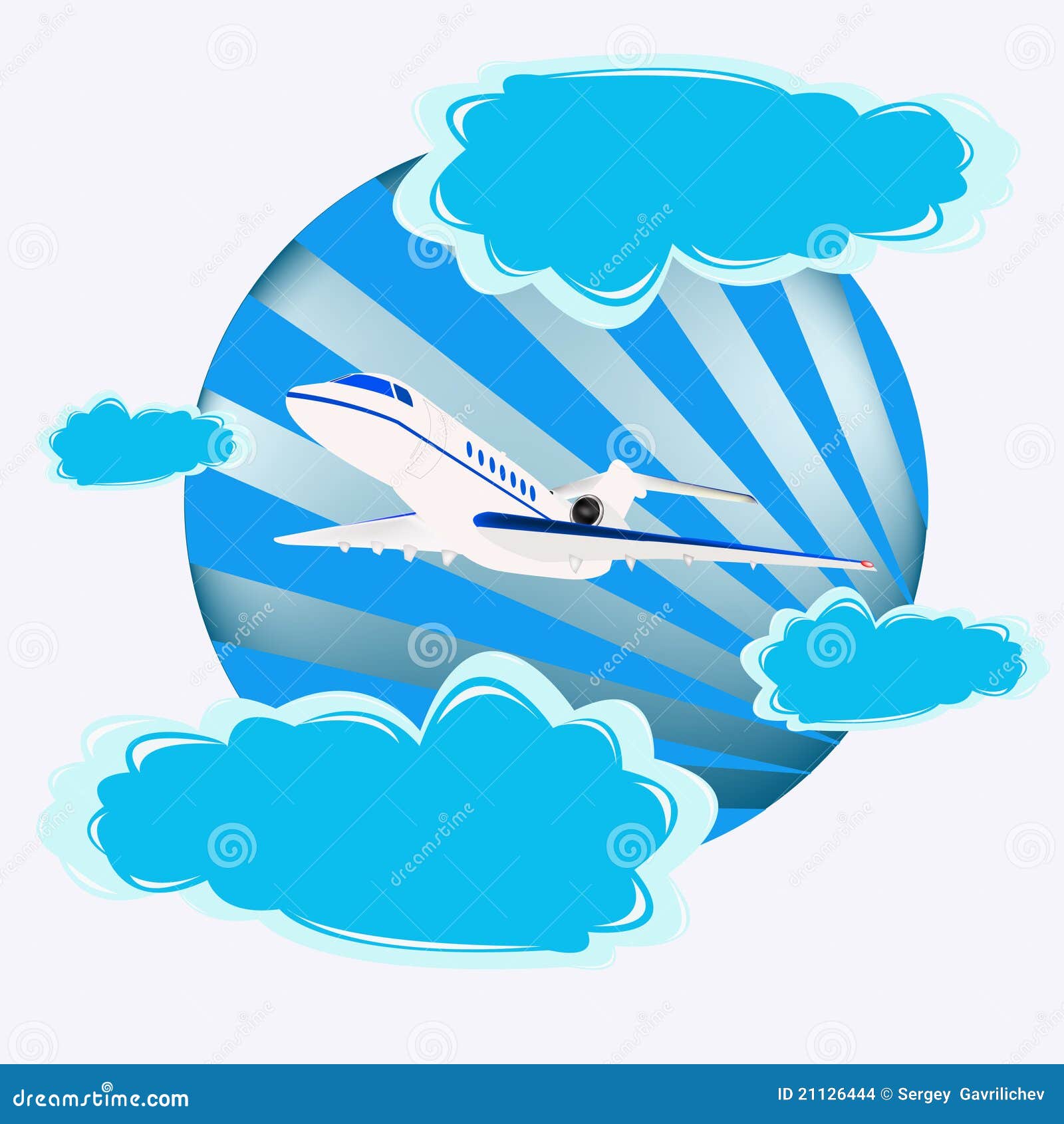 Air communications stock vector. Illustration of flying - 21126444
