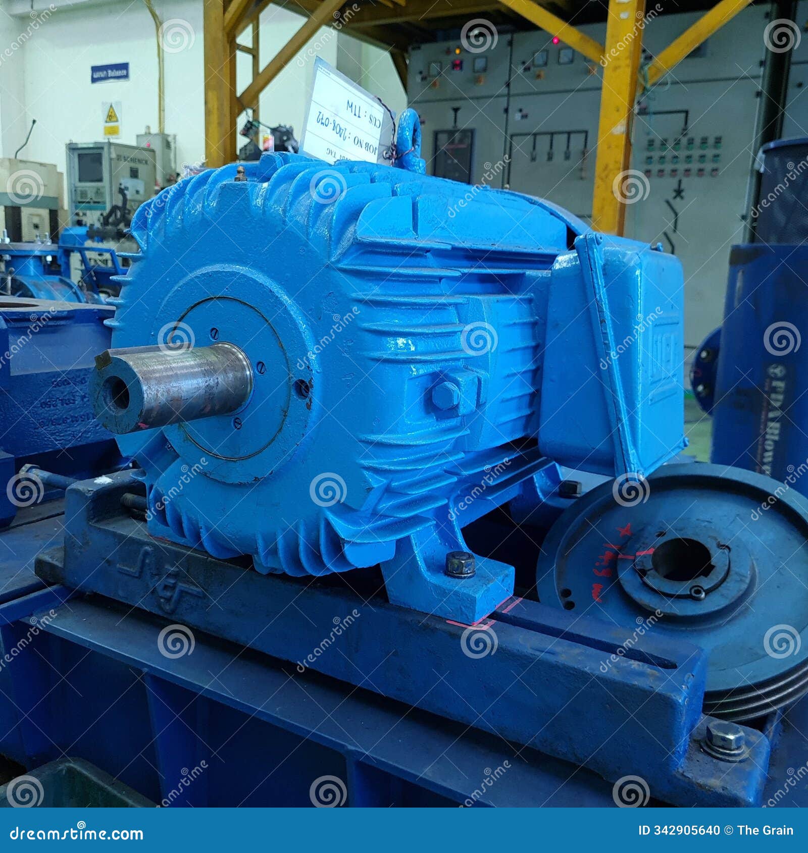 Air Compressor AC Motor stock photo. Image of explosion - 342905640