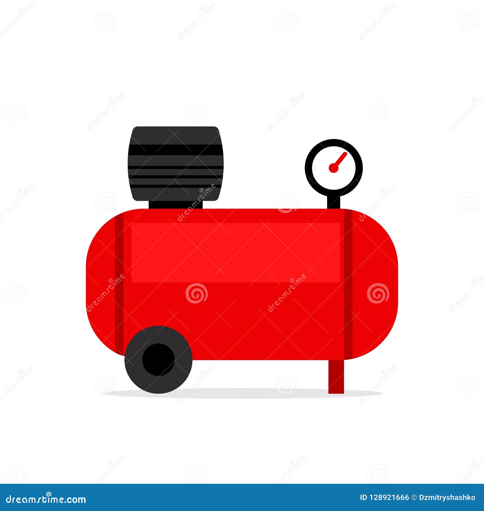 Air compressor icon stock vector. Illustration of background - 128921666