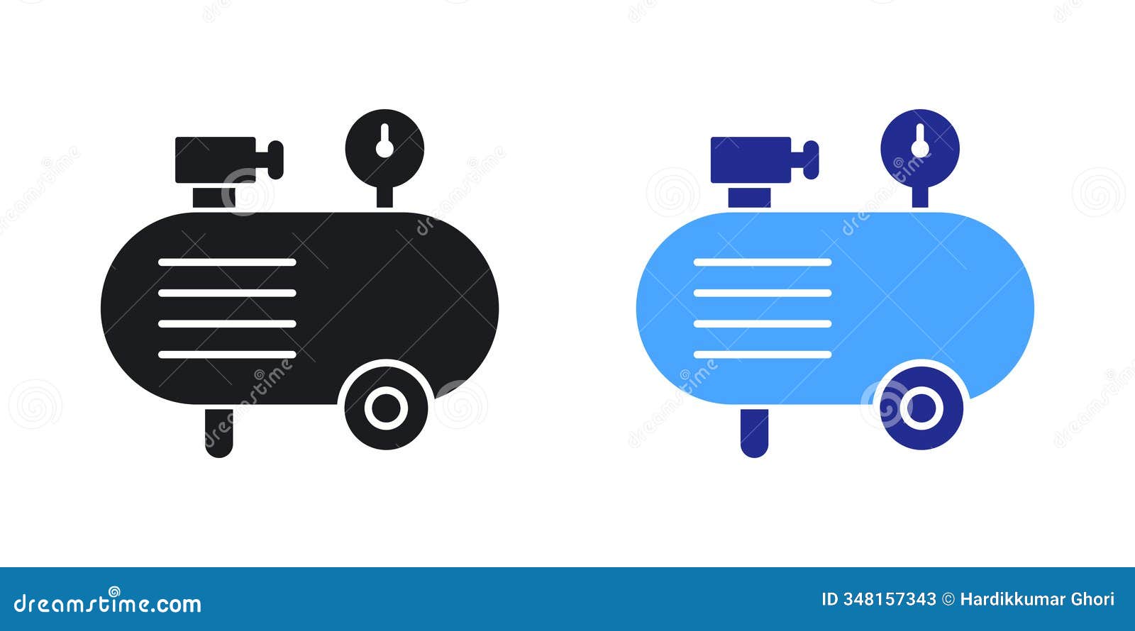 Compressor Icon Logo Vector Design | CartoonDealer.com #252953936
