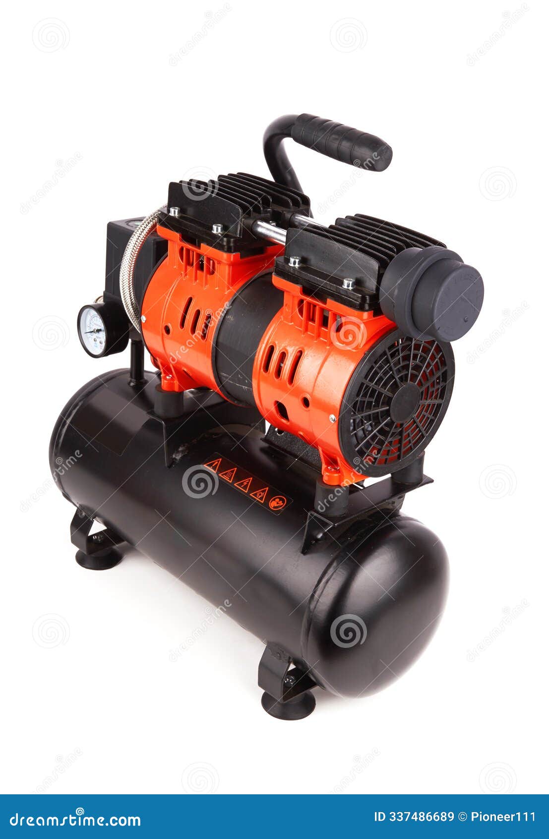 Air Compressor Pressure Pump Stock Image - Image of background ...