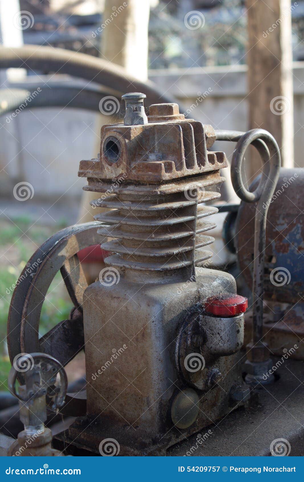 Air compressor stock image. Image of metal, machine, power - 54209757