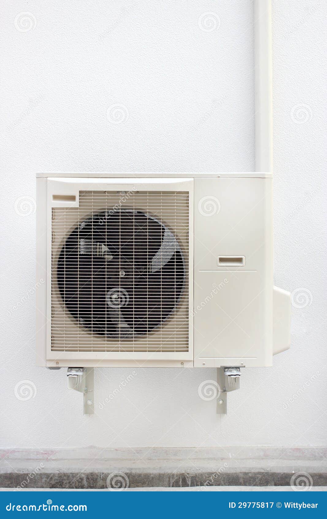 A white old air compressor stock image. Image of cooler - 29775817
