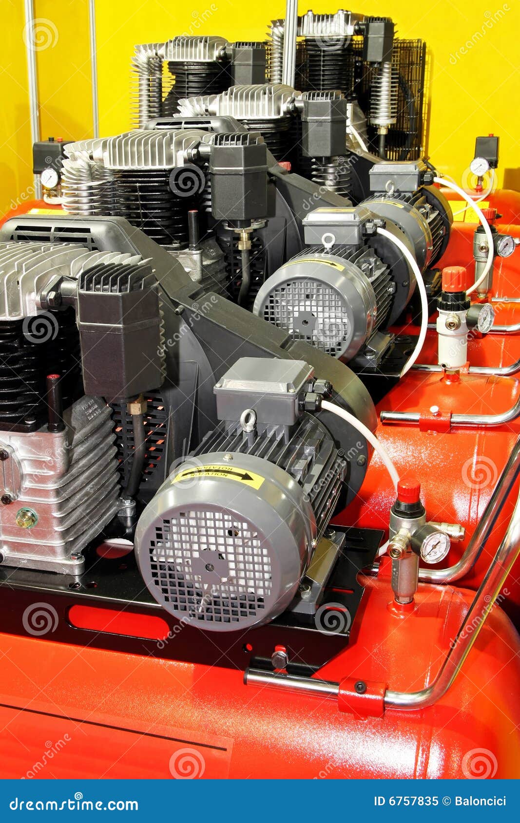 Air Compressors Royalty-Free Stock Photography | CartoonDealer.com #6757835