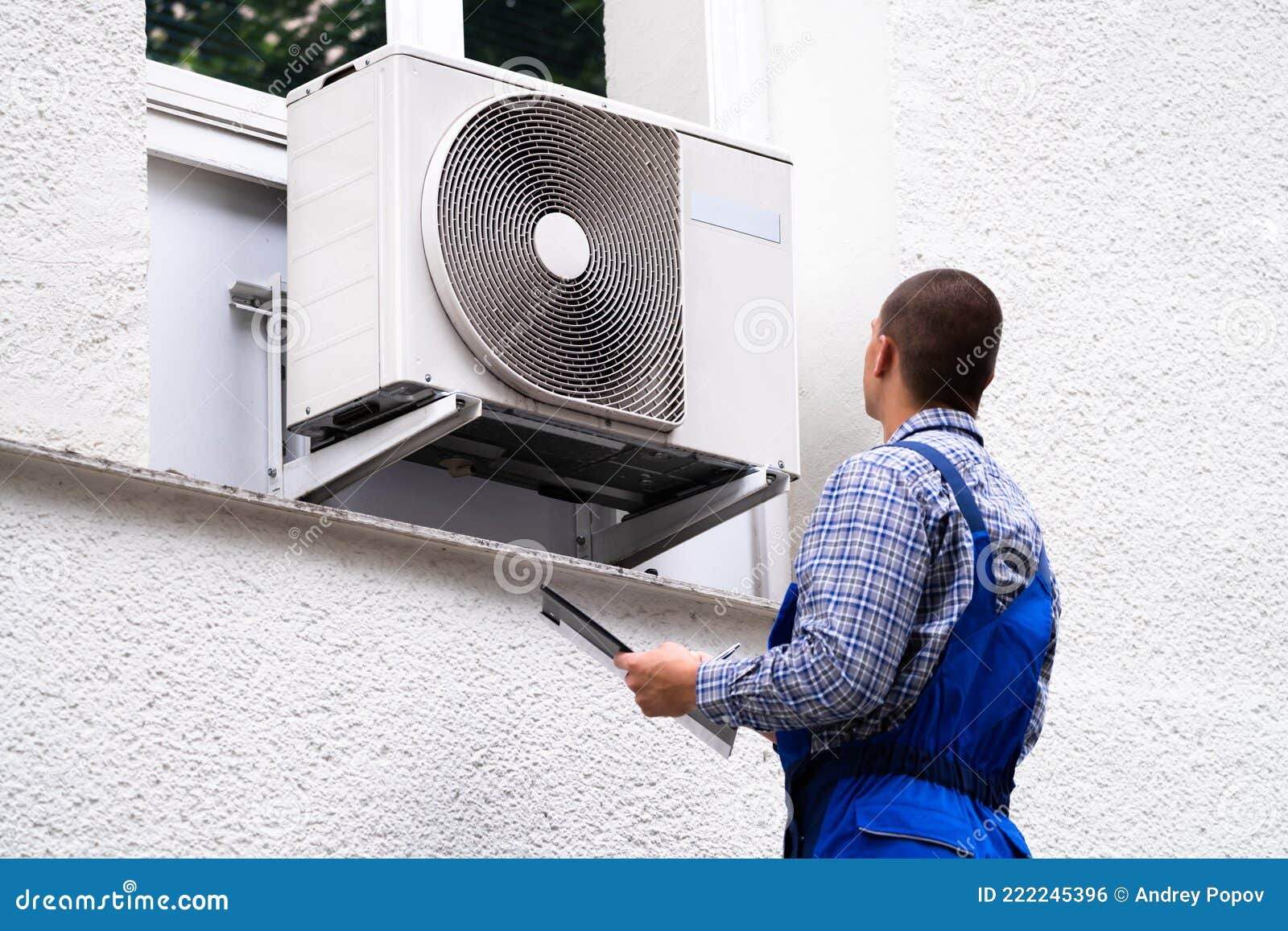 Air Condition Appliance Inspection Stock Photo - Image of appliance ...