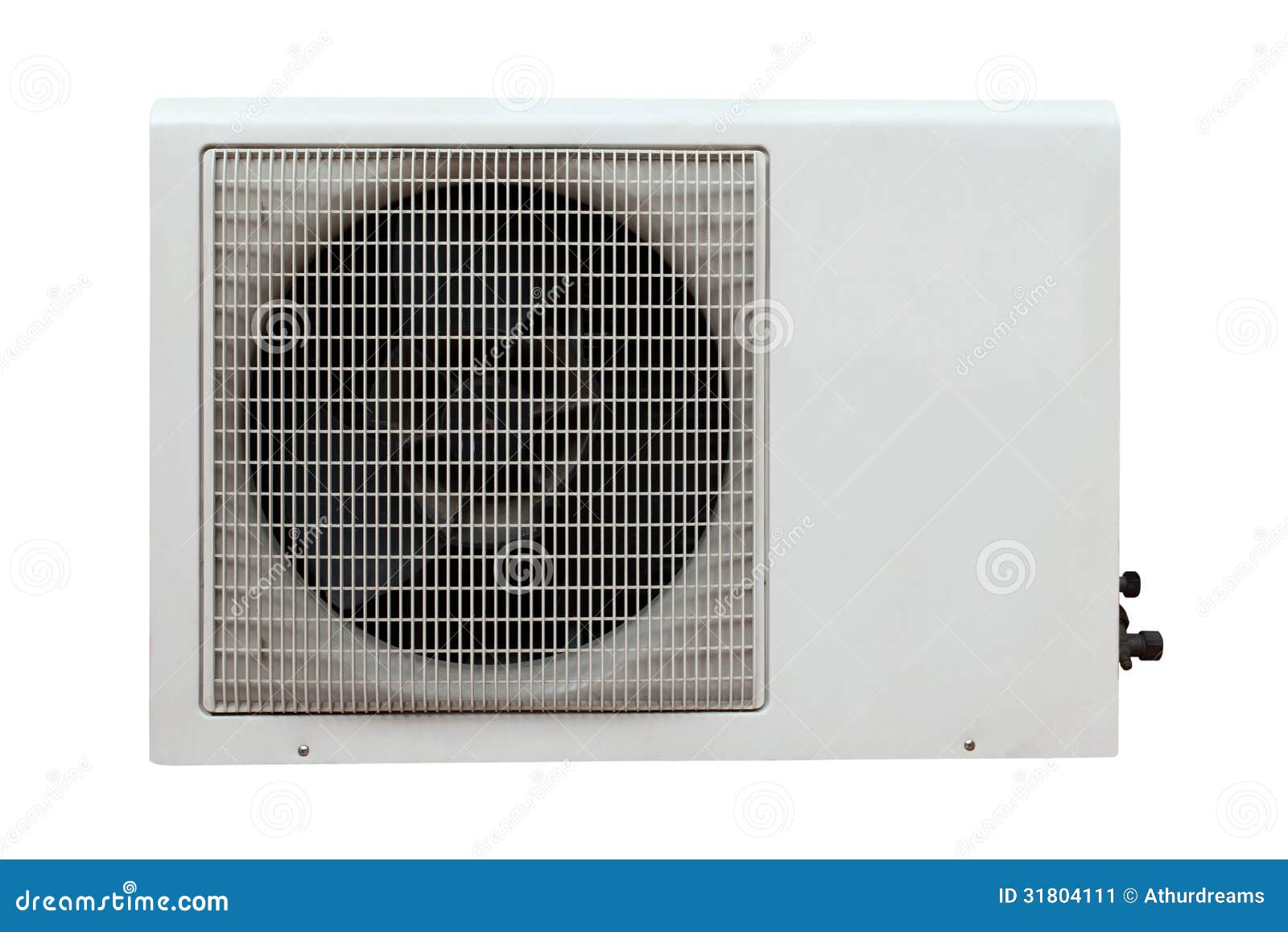 Air Condition Compressor Isolated Stock Image - Image of exhaust ...