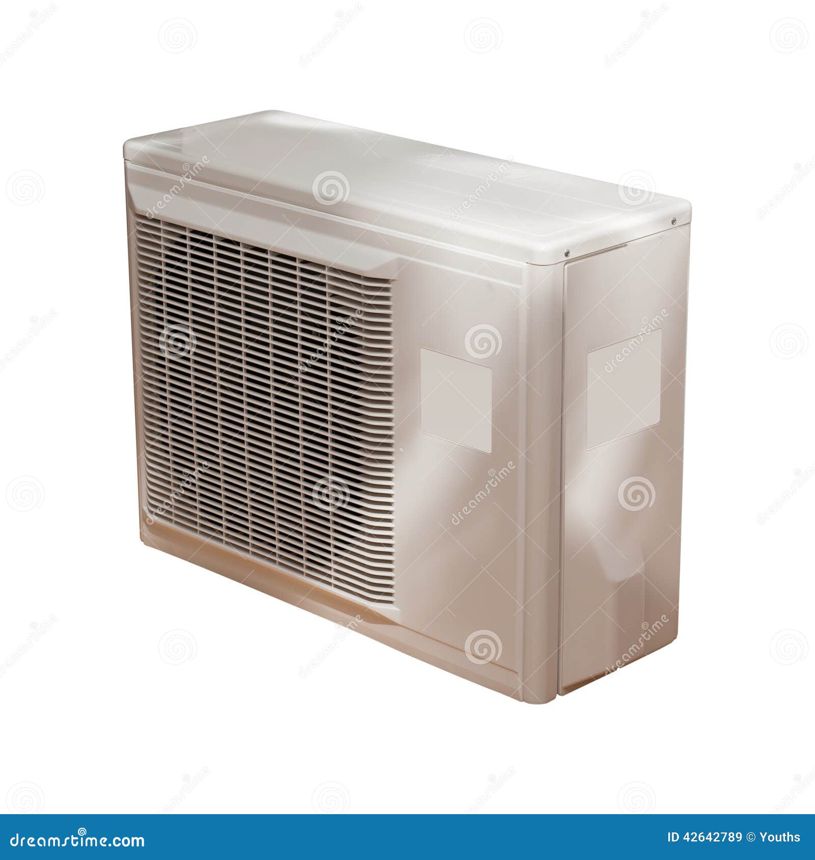 Air condition condenser stock image. Image of grille - 42642789