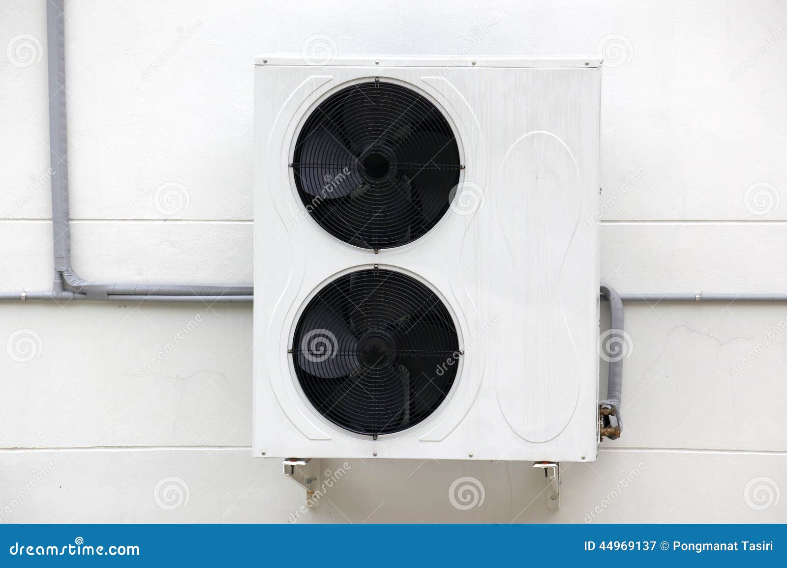 Air Condition Condenser Unit Stock Image - Image of wall, earth: 44969137