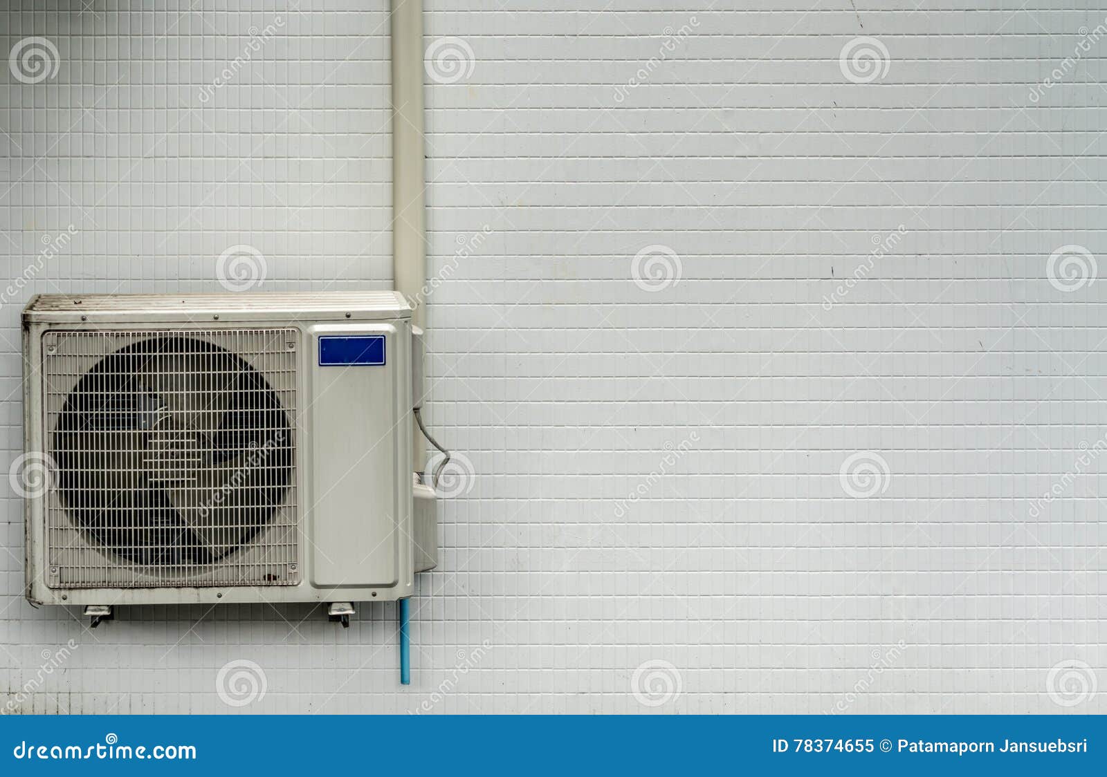 Air condition condenser stock image. Image of electric - 78374655