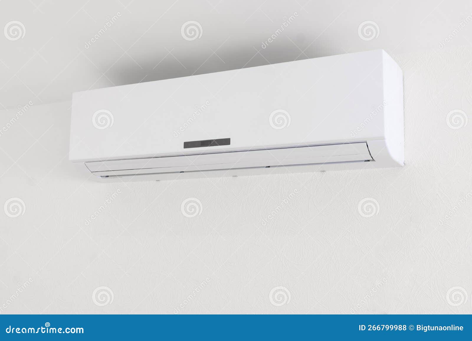 Air Condition Indoor Unit Compressor in Room Interior. Split Air ...