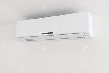 Air Condition Indoor Unit Compressor in Room Interior. Split Air ...