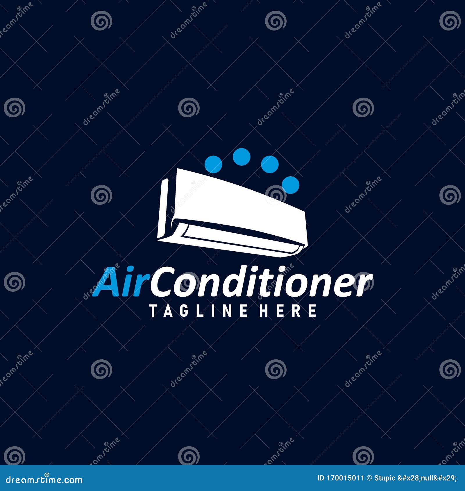 Air Condition Logo Concept Vector. Technology Device for Adjust Air ...