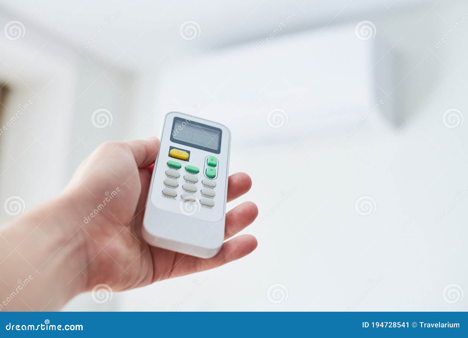 Air Condition Remote Control Stock Image - Image of condition, fresh ...