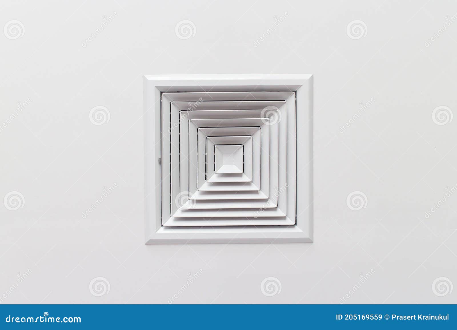 Air Condition Vent on White Ceiling Stock Image - Image of design, duct ...