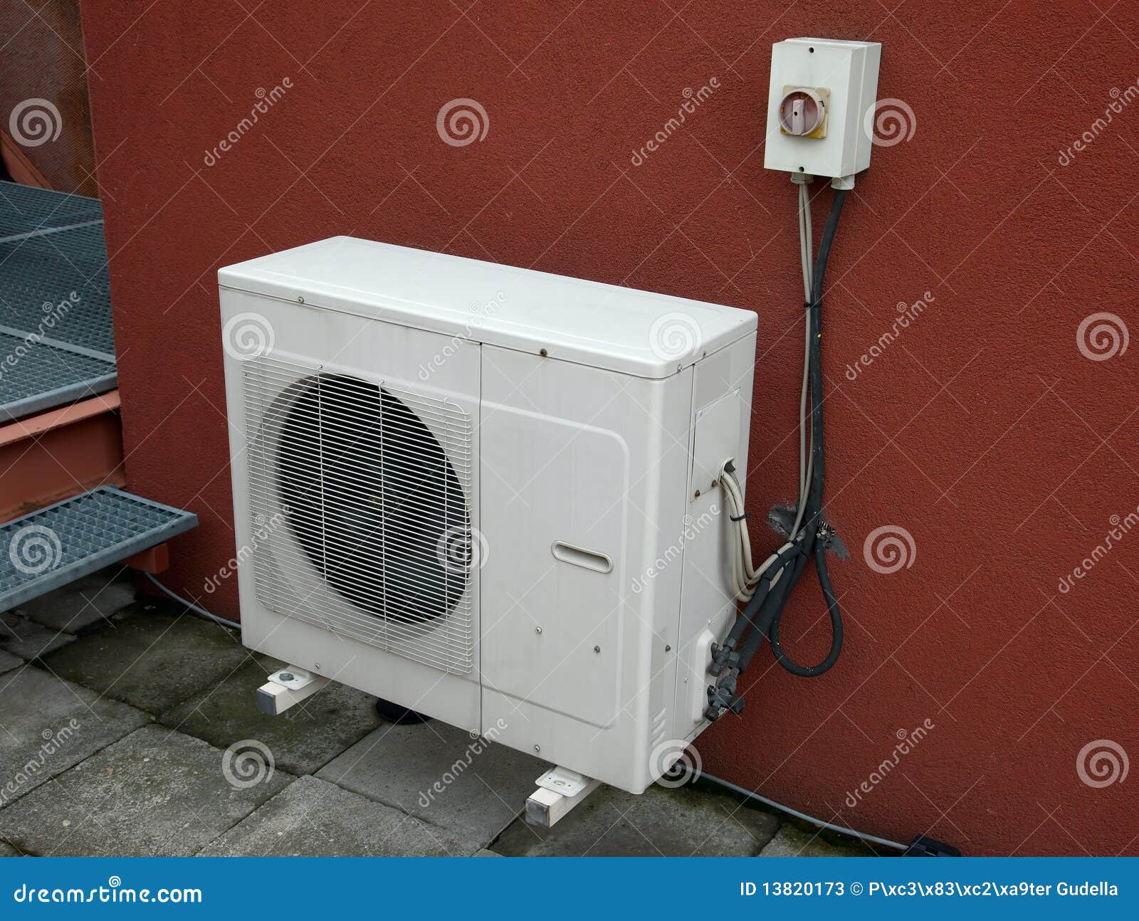 Air-conditioner stock image. Image of unit, cooling, warming - 13820173