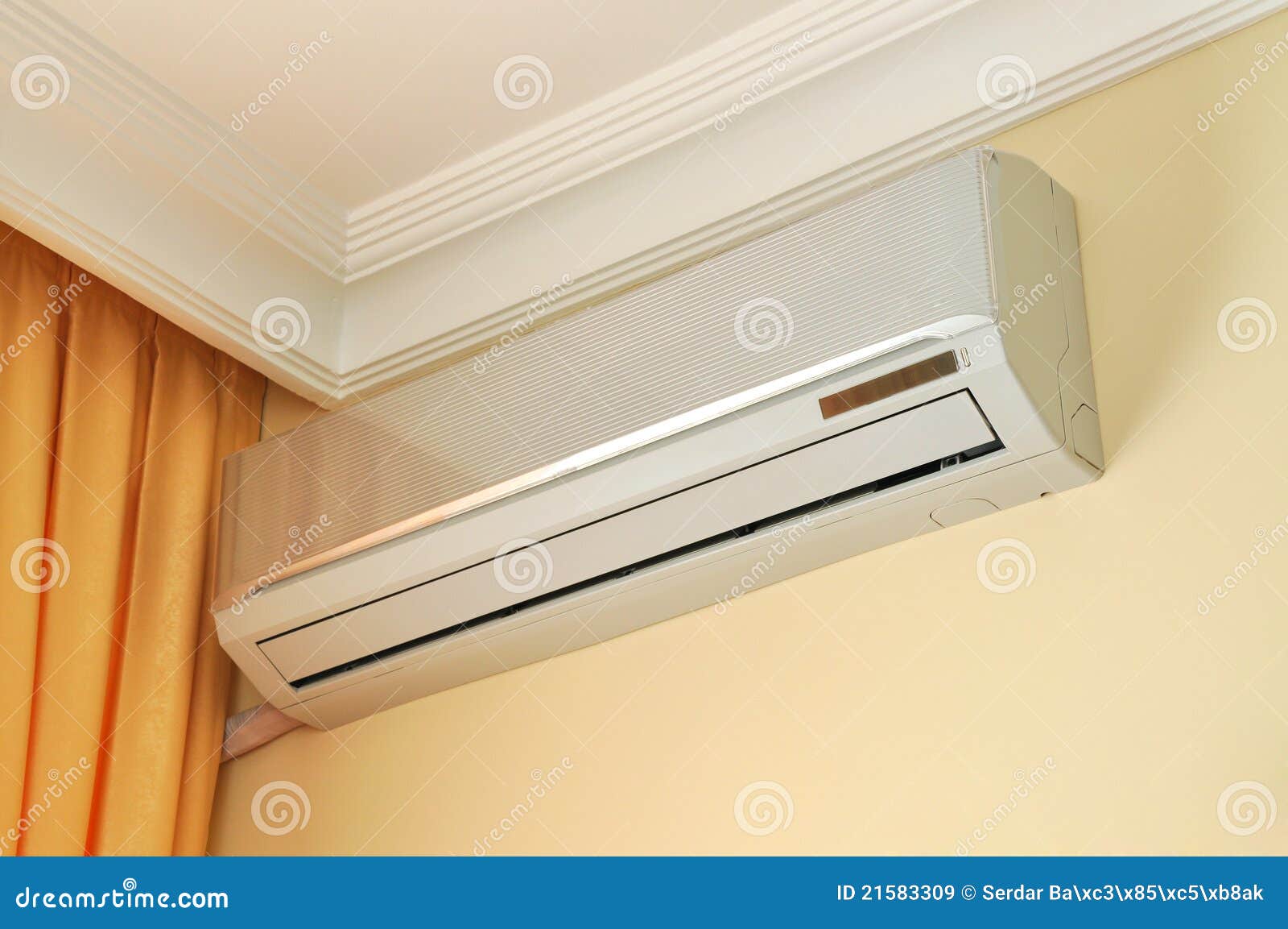 Air conditioner stock image. Image of cooler, control - 21583309