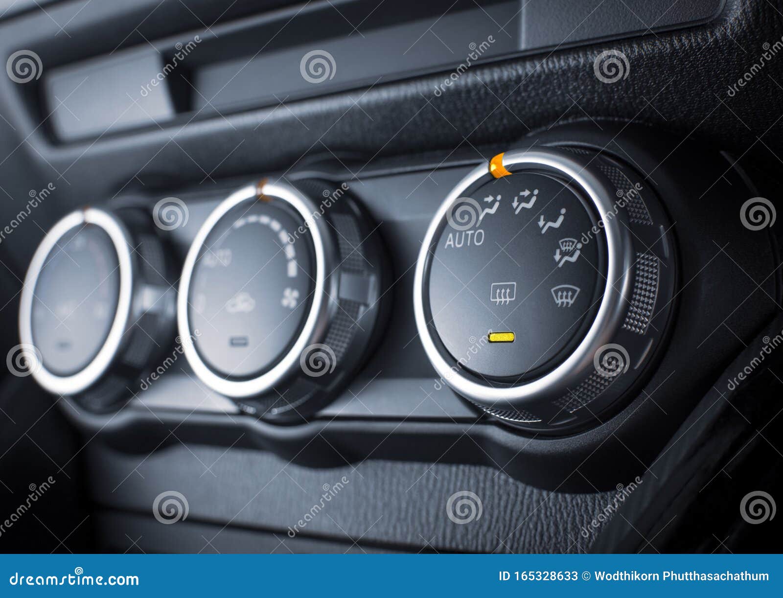 Air Conditioner Button for Adjusting the Wind Direction. Stock Image ...