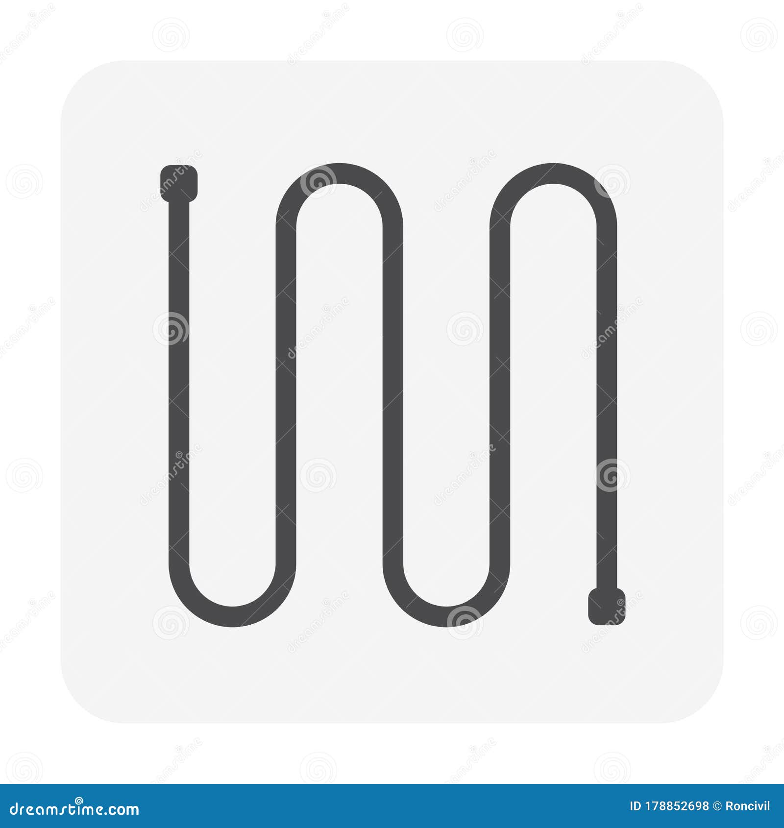 Air conditioner coil stock vector. Illustration of dirty - 178852698