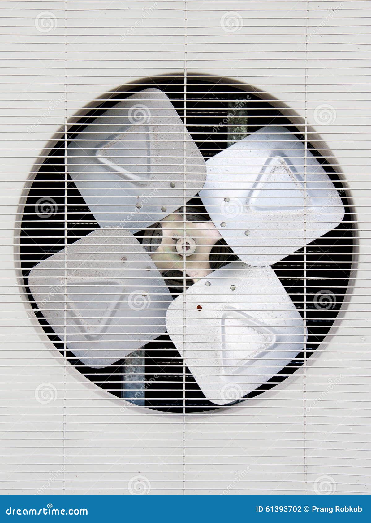 Air Conditioner Compressor Fan Stock Photo - Image of metal, power ...