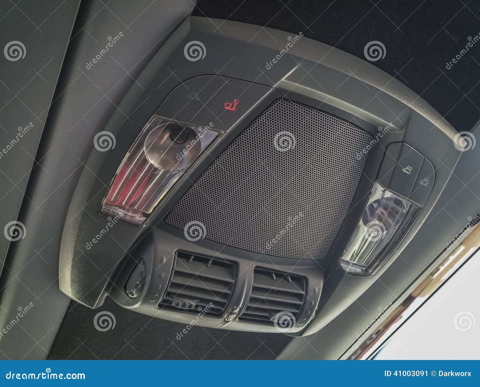 Air Conditioner Control Panel at Coach Bus Stock Image - Image of ...